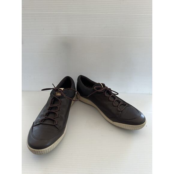 Ecco | Shoes | Ecco Spikeless Golf Shoes Brown Mens Hydromax Eu 46 2125 ...